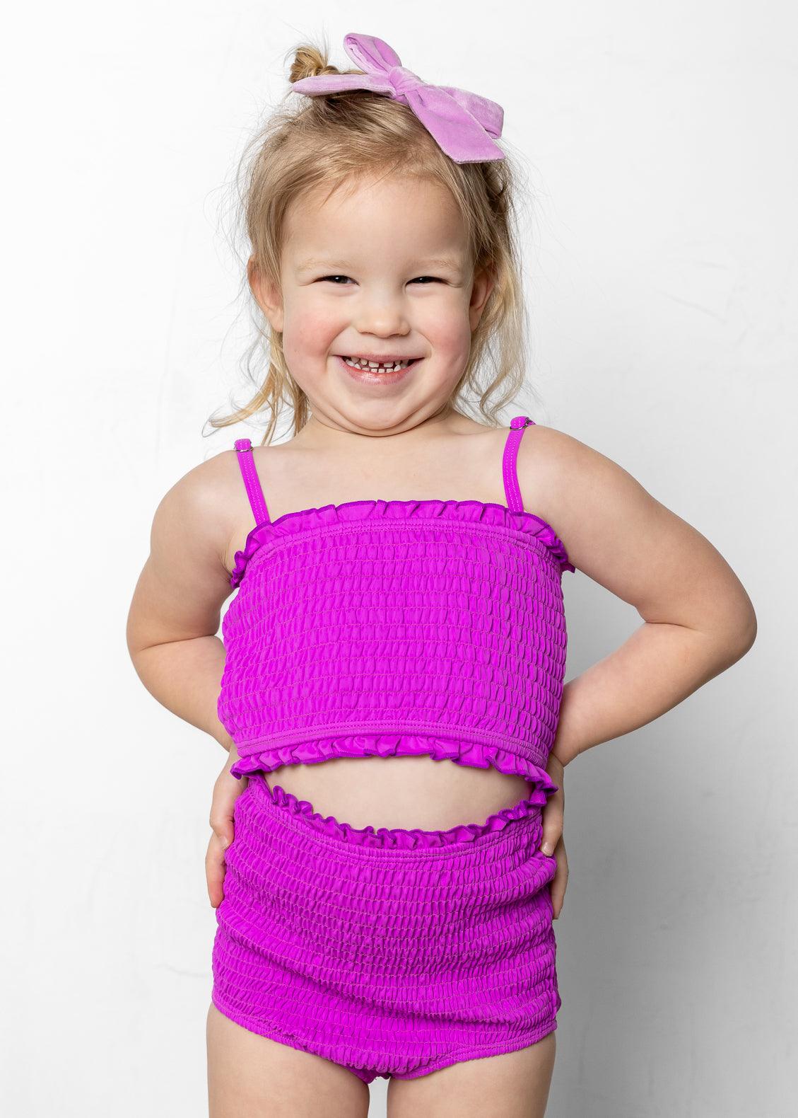 Girls Bandeau Top | Kortni Jeane 🦄 | Mix n’ Match Swimsuits